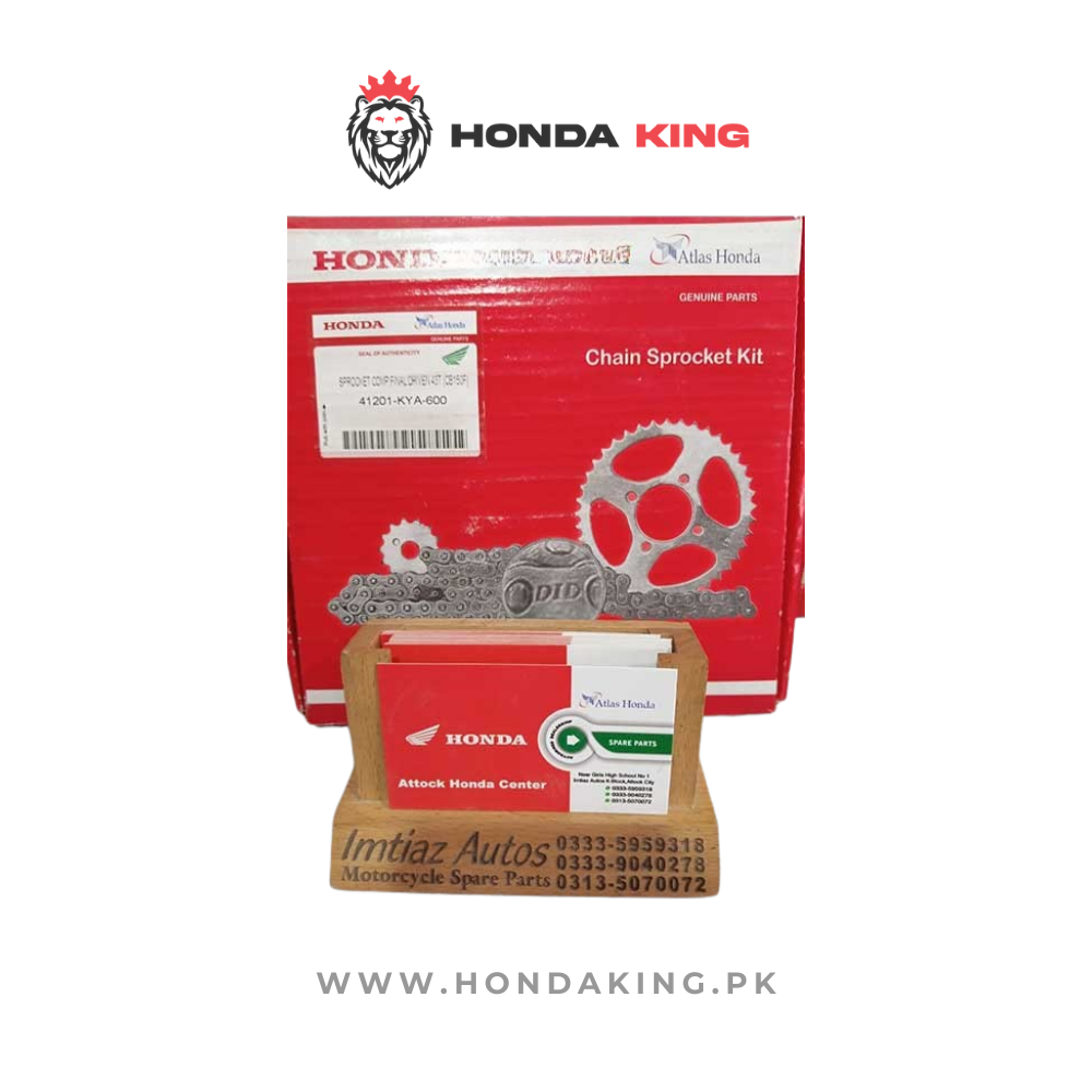 CHAIN SPROCKET KIT CB125F – HondaKing.pk